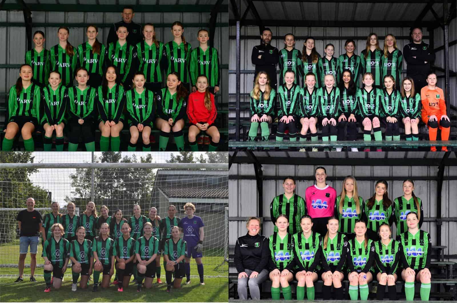 Meiden voetbal bij SV Vrone groeit! - S.V. Vrone - Sint Pancras